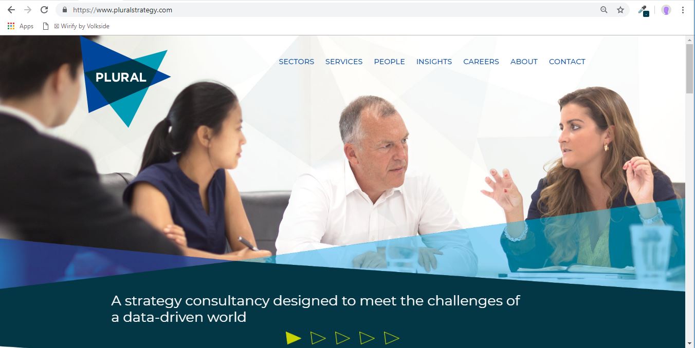 New Brand launch for management consulting firm, Plural Strategy ...